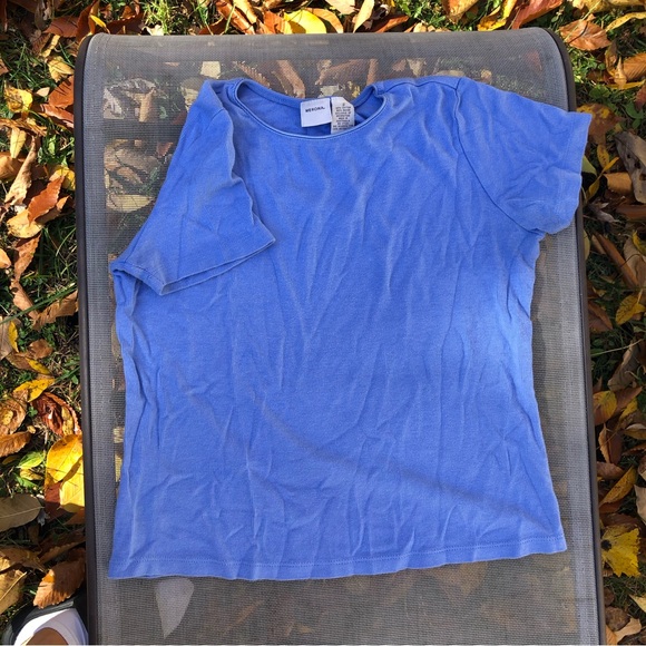 Merona | Tops | Vintage Merona Cobalt Blue Tshirt Size Small Lightly ...